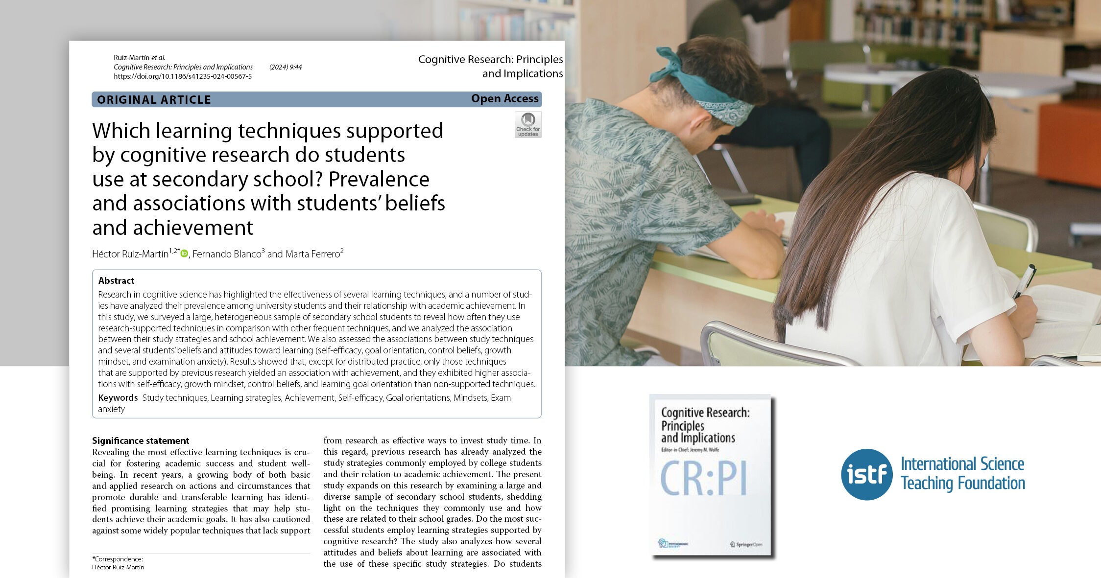 Learning Strategies in Secondary School Students: Relationship with ...